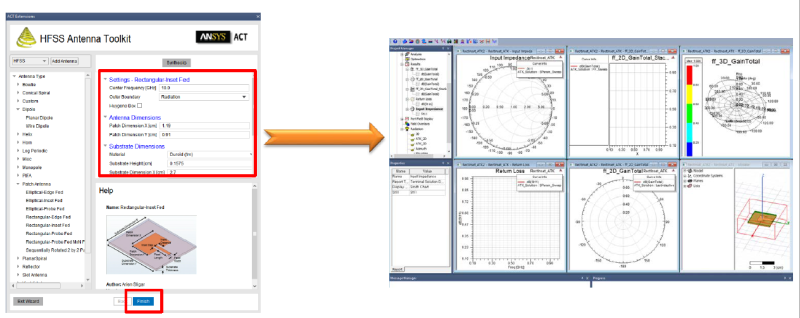 [전자기장해석] ANSYS HFSS 안테나 툴킷(Antenna Toolkit) 사용법 : 네이버 블로그