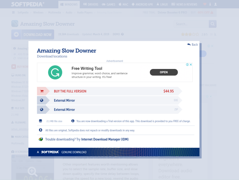 노래키, MR키조정, 완벽한 Amazing Slow Downer 프로그램 : 네이버 블로그