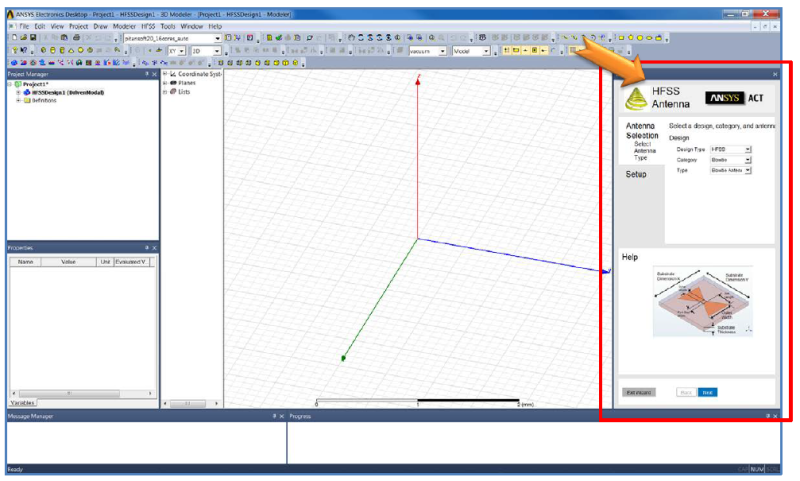 [전자기장해석] ANSYS HFSS 안테나 툴킷(Antenna Toolkit) 사용법 : 네이버 블로그