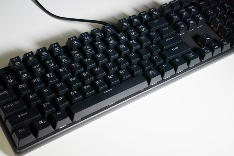 기계식 키보드 적축 앱코 해커 k590 : 네이버 블로그