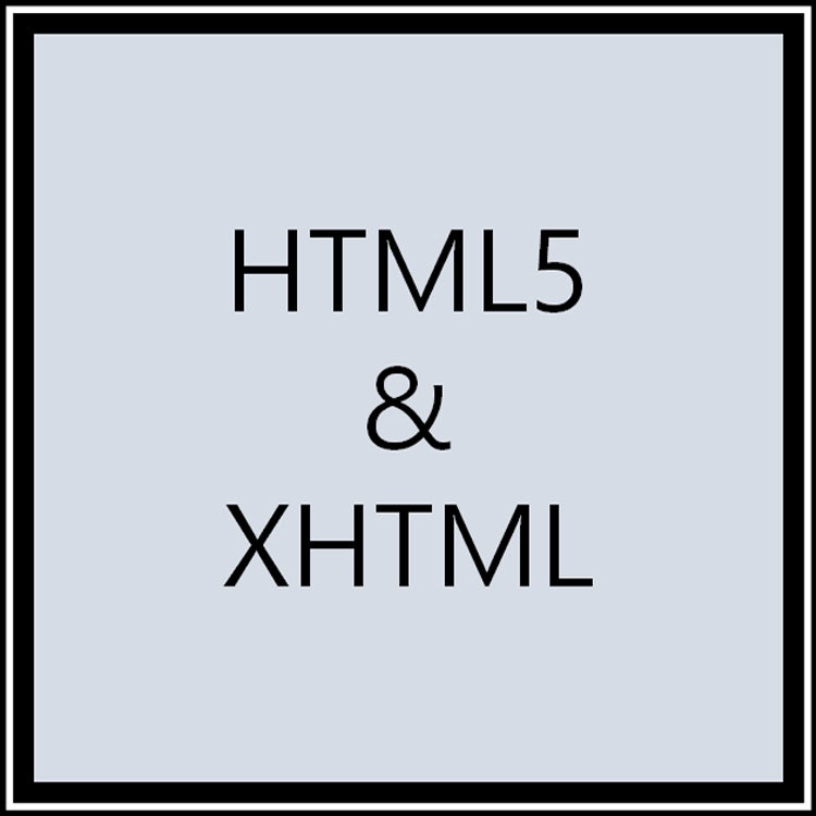 HTML의 기본 상식★HTML5와 XHTML : 네이버 블로그