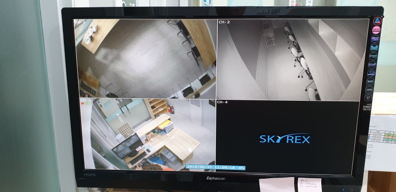 CCTV영상안나오는 카메라수리 SKYREX PC설치 : 네이버 블로그