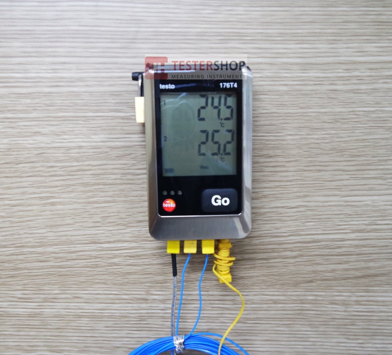 Testo 176T4 온도 데이터로거/온도 기록계/4채널 외장 센서 : 네이버 블로그