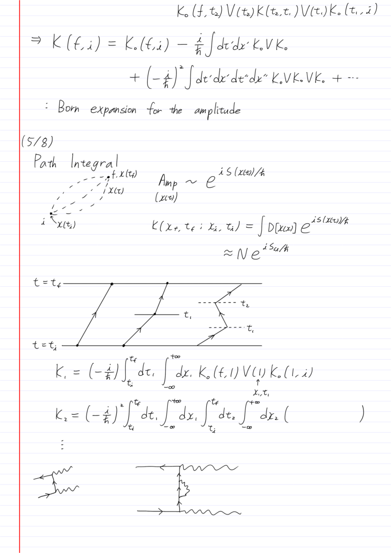 [Shankar QM] 8. The Path Integral Formulation of Quantum Theory : 네이버 블로그