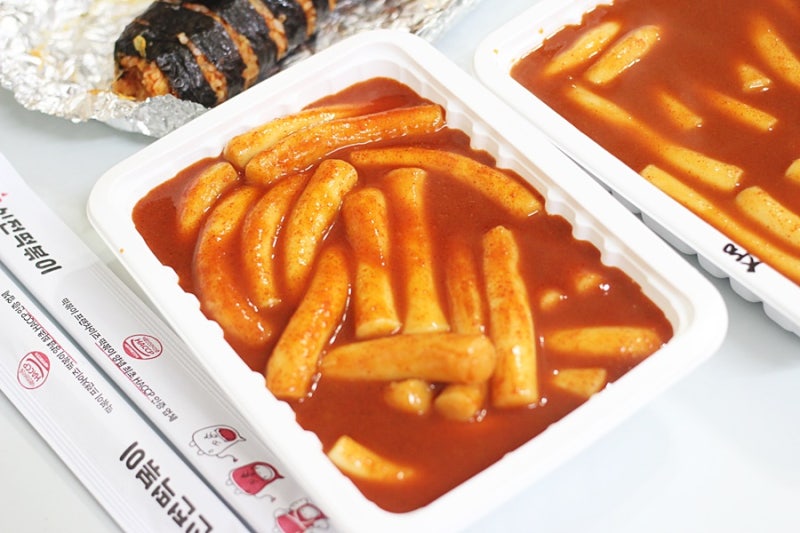 신전떡볶이 동부이촌동점 신전치즈김밥 오뎅튀김 만두튀김 네이버 블로그