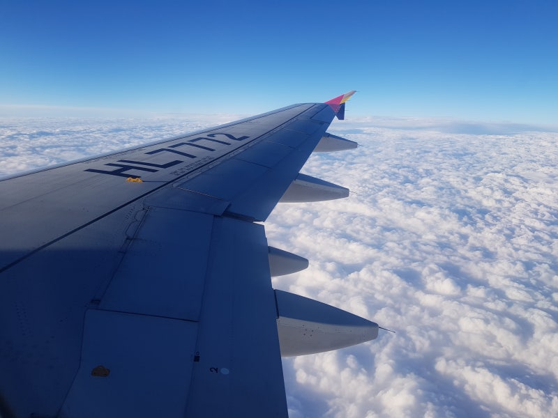 미국서부 자유여행 2 인천경유 샌프란시스코 국제공항 여정 아시아나 A350 기내식 미국 입국심사 네이버 블로그