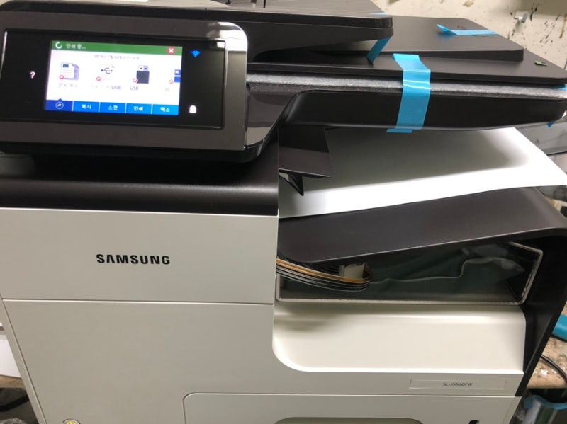 HP x477 삼성 sl-j5560fw 무한잉크 고속복합기 : 네이버 블로그