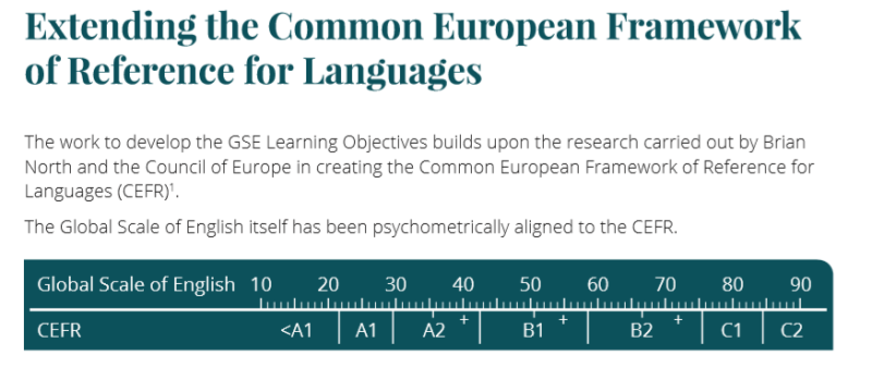 CEFR? GSE? 그 차이는? : 네이버 블로그