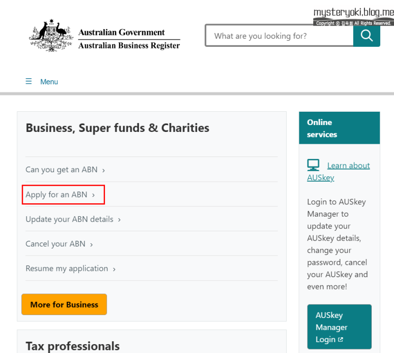 호주 ABN 만드는법! : 네이버 블로그