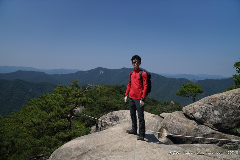 괴산 칠보산 산행 778m 등산코스 각연사 원점회귀코스 등산지도 네이버 블로그