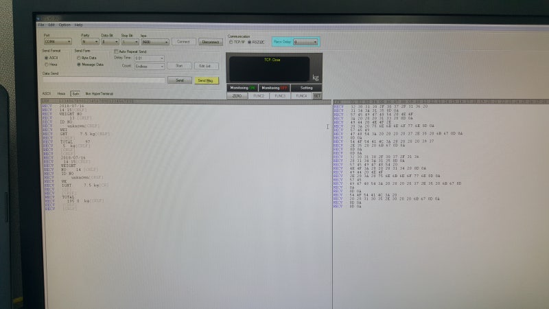 CASTON-II+TWN 블루투스 연결 통신 / 메딜림저울 통신 / 블루투스통신/RS232통신/저울통신 : 네이버 블로그