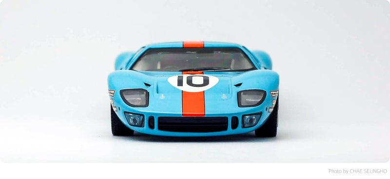 [1968] 1/43 Ixo FORD GT40 GULF P.HAWKINKS / D.HOBBS No.10 LE MANS 1968 ...