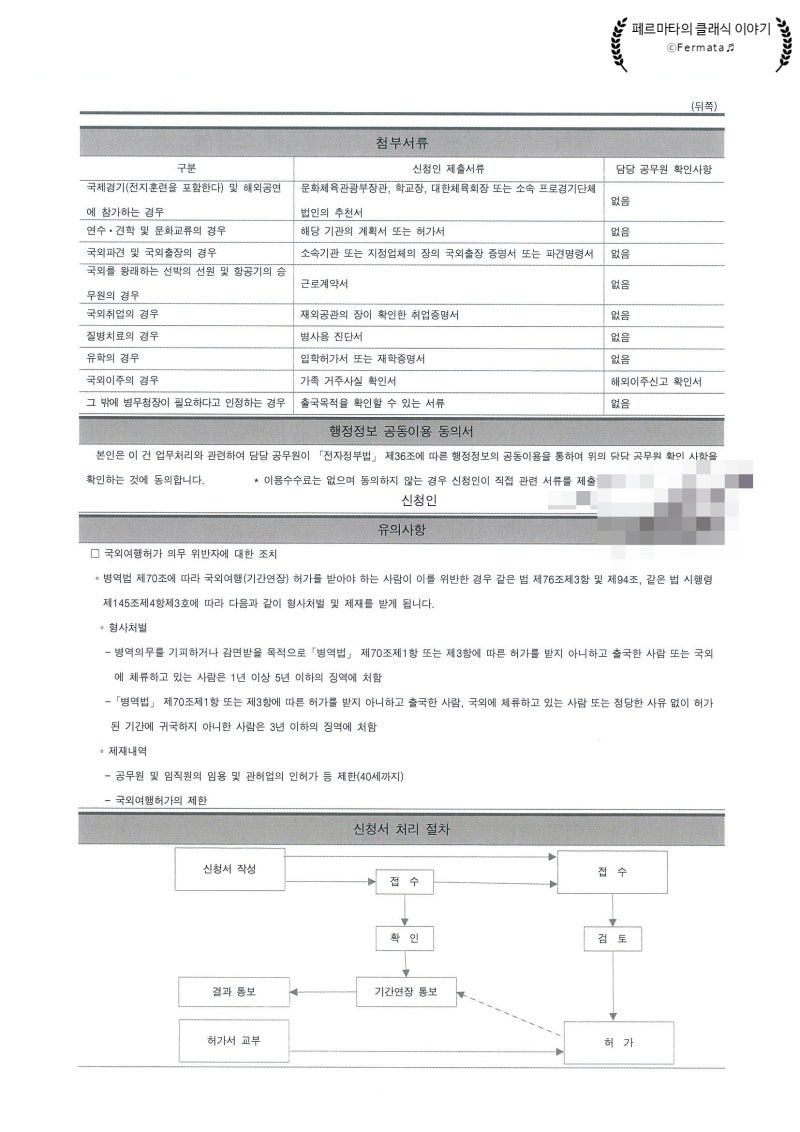 사회복무요원도 해외여행 갈 수 있다 사회복무요원 국외여행 신청방법 네이버 블로그