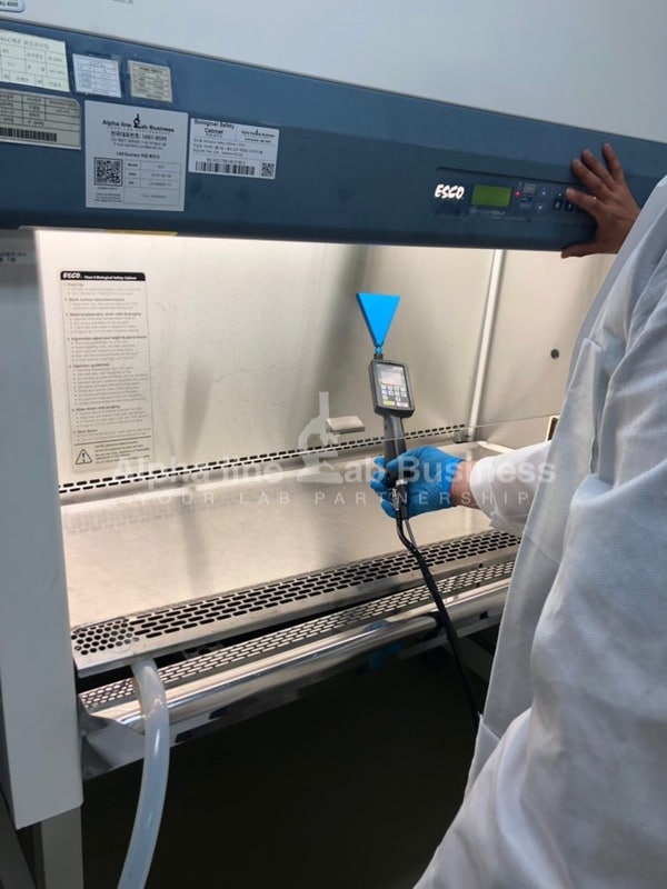 ESCO 크린벤치 생물안전작업대 밸리데이션(Validation) IQ,OQ-KGC예본 : 네이버 블로그