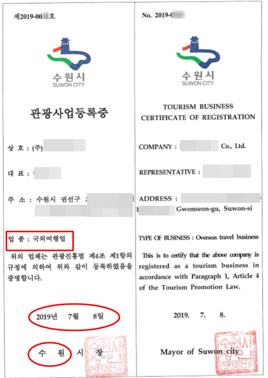 수원시 여행업등록사례로 본 여행업등록요건과 절차 네이버 블로그