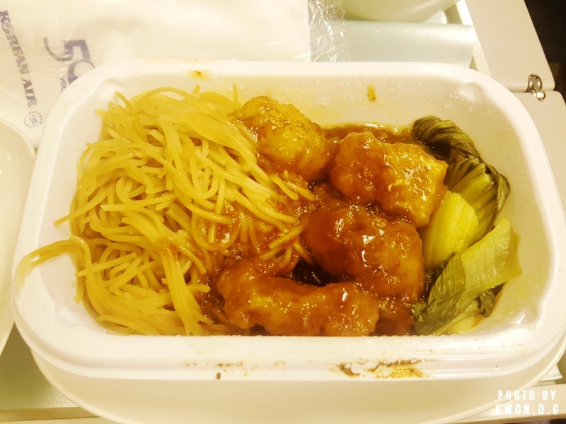 싱가포르여행기1. KE645 기내식, 입국신고서 작성 : 네이버 블로그