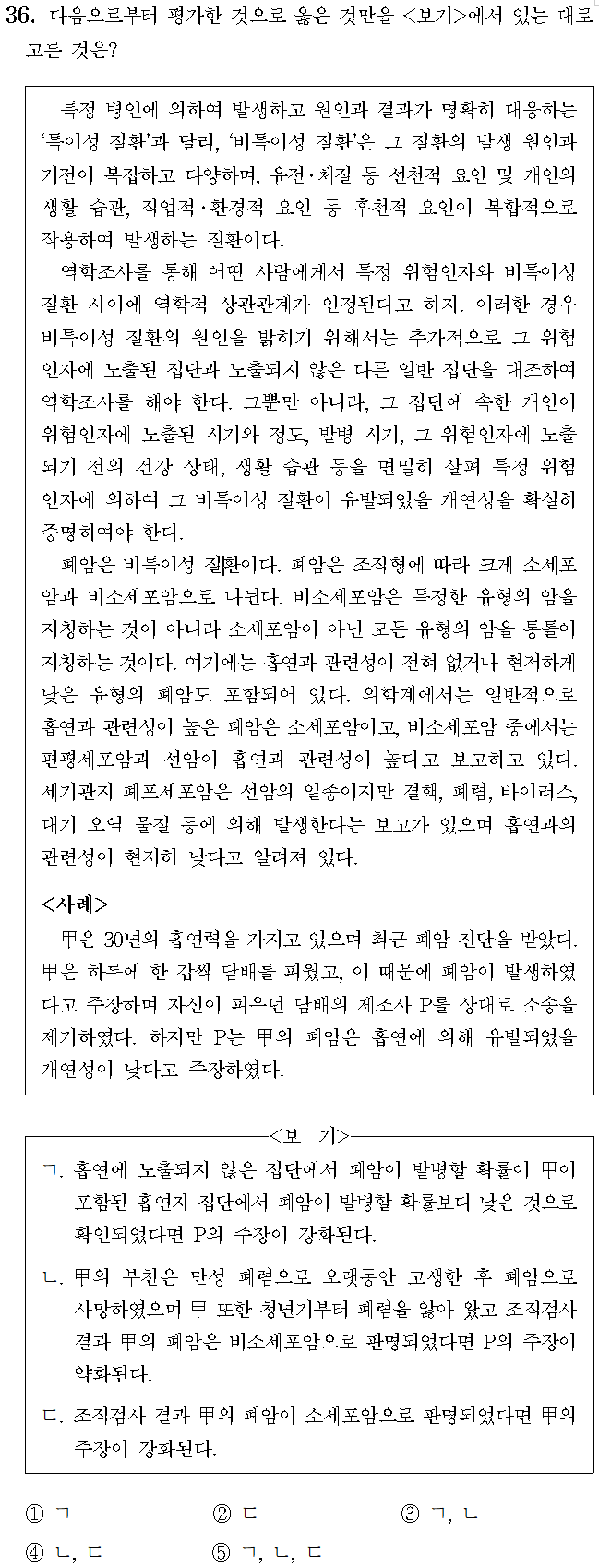 Leet리트 기출문제 해설 2020학년도 추리논증 36번 강화약화 네이버 블로그