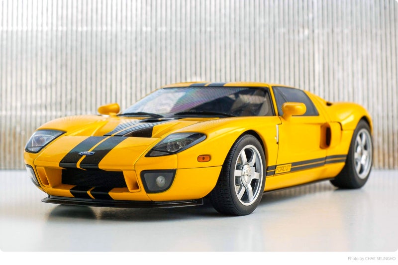[2004] 1/18 AUTOart Ford GT - Yellow : 네이버 블로그