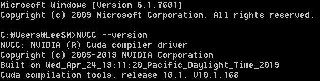 CUDA driver version is insufficient for CUDA runtime version : 네이버 블로그