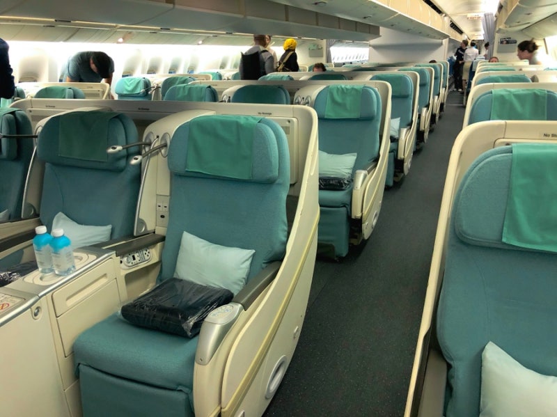 대한항공 KE646 (SIN-ICN, B777-300) 비즈니스 클래스 : 네이버 블로그