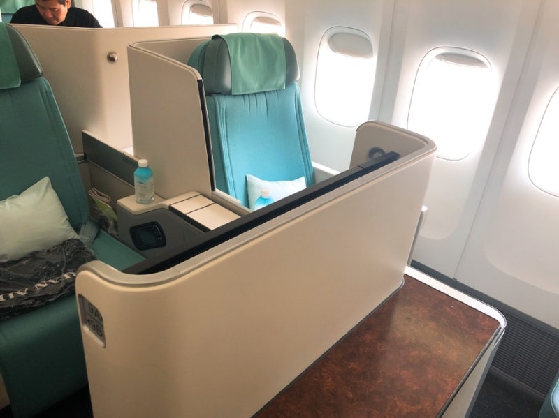 대한항공 KE643 (ICN-SIN, B747-8i) 비즈니스 클래스 : 네이버 블로그