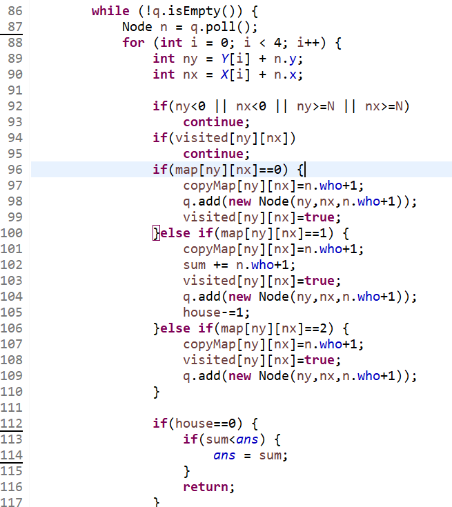 백준(BOJ) 15686 - 치킨 배달 //[java] - BFS : 네이버 블로그