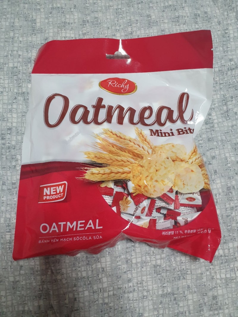 오트밀 미니바이트 Oatmeal Mini Bite 과자 개당 칼로리 오트밀 사탕 네이버 블로그