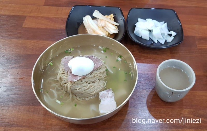 수원 태백막국수 보쌈 8000원 평양냉면 맛집 화서역 네이버 블로그