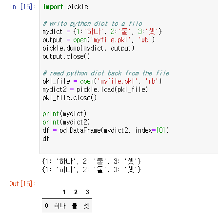 Python Dict to Pickle : 네이버 블로그