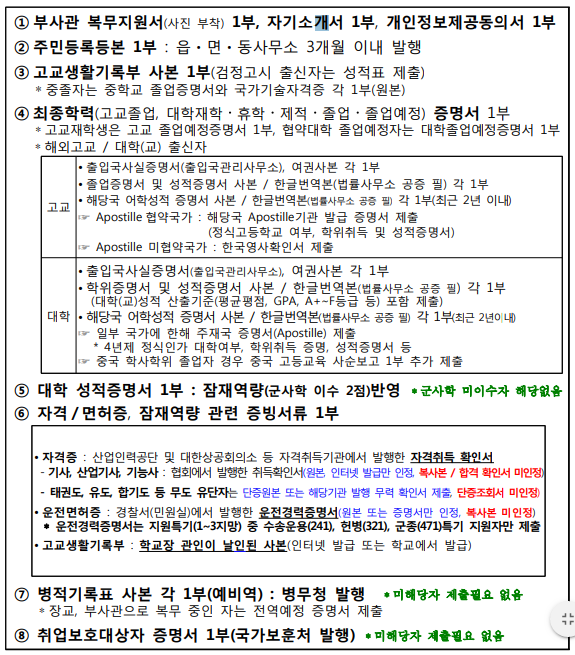 대구공군부사관장교학원 육군부사관 남군 3기 모집 공고 네이버 블로그