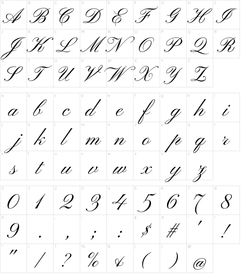 자주쓰는 영문 필기체 폰트 - 2 : 네이버 블로그