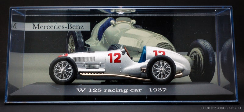 [1937] 1/43 Altaya Mercedes Benz W125 #12 formula 1 - Rudolf Caracciola ...