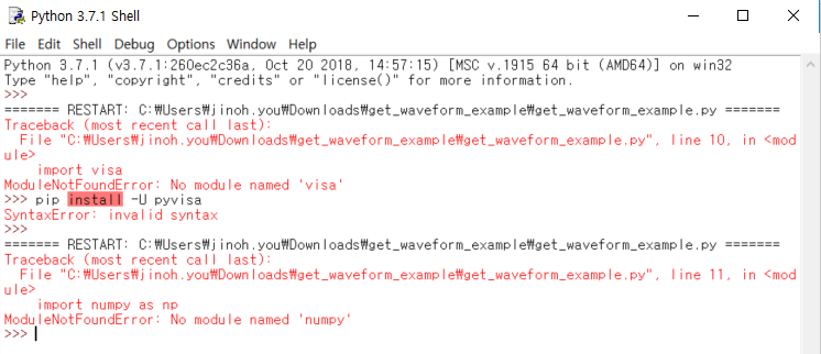 오실로스코프 그래프 PC 저장하기 - 파이썬, pyVisa, Textronix code 사용방법 : 네이버 블로그