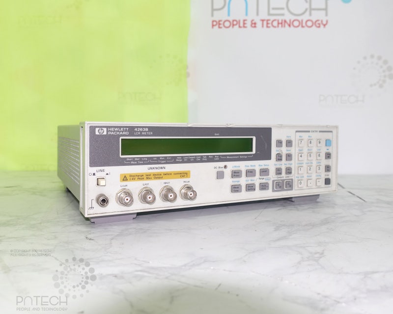 중고 계측기 판매 렌탈 매입 HP 4263B LCR Meter (100Hz~100kHz) LCR미터 대여 매각 수리 : 네이버 블로그