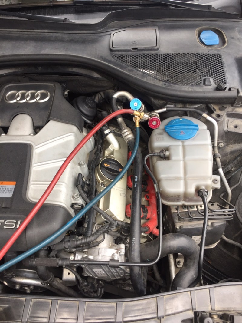 아우디 A6 30 Tfsi C7 냉각수 누수 수리 네이버 블로그
