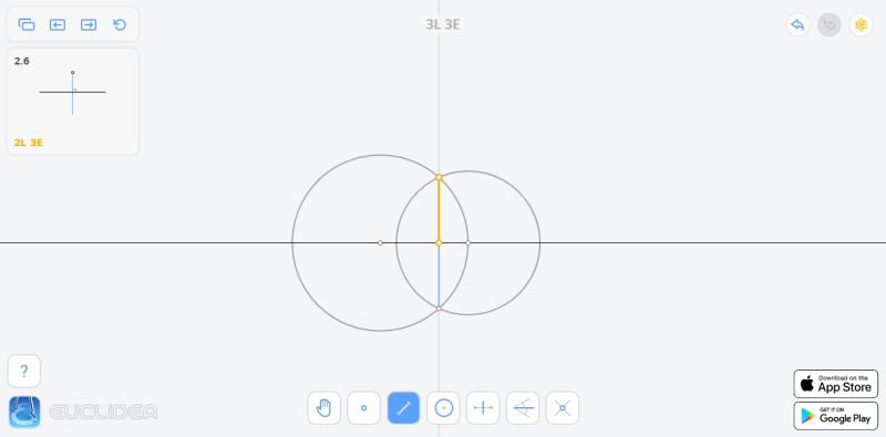 Euclidea[2] Beta셋 (1~10) : 네이버 블로그