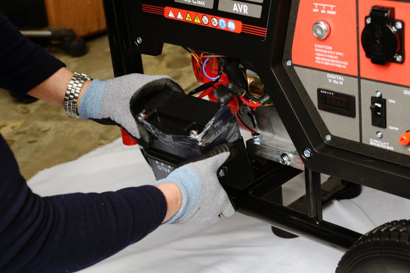 야마비시 발전기 EM8500-C 손수레타입 조립하는법 함께해봐요! : 네이버 블로그