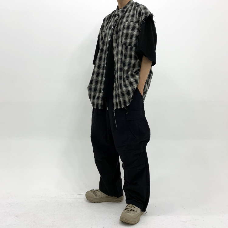 데일리룩 No157 여름철 그런지룩 와이드카고팬츠를 활용해 코디해보자 남자패션블로그 스트릿패션 데일리