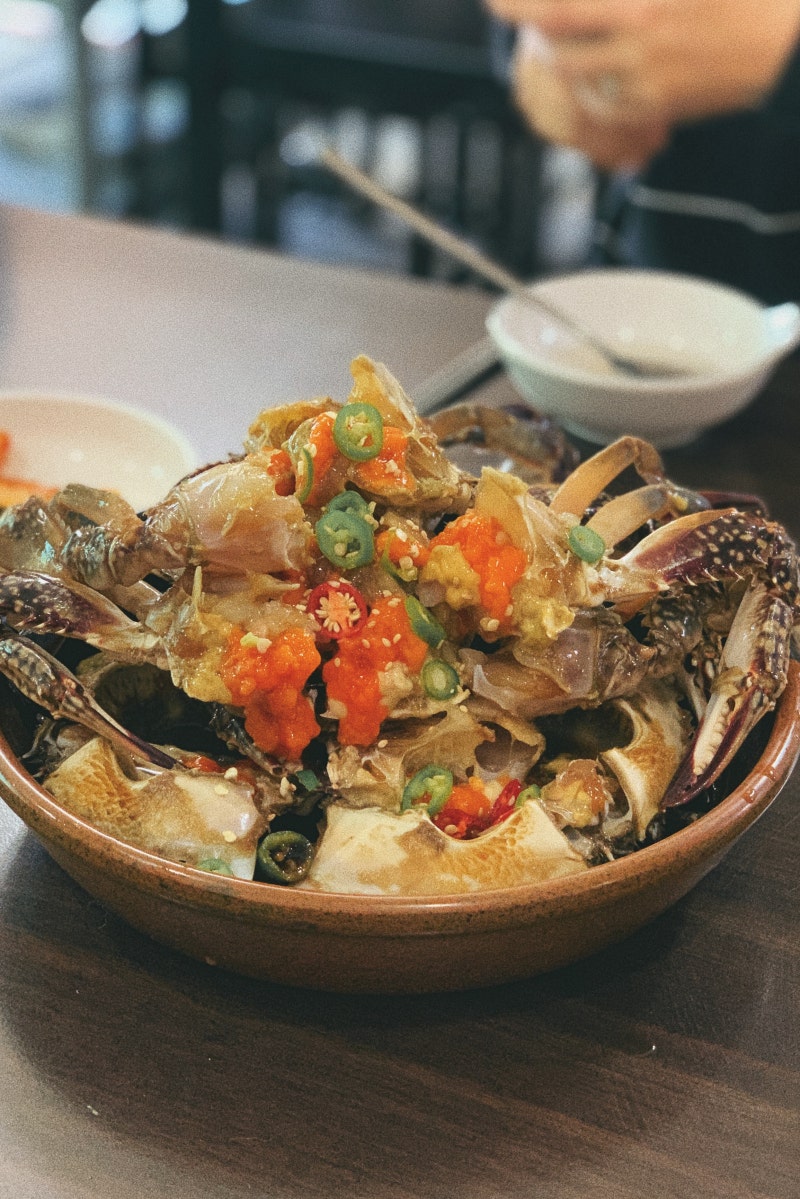 송도유원지 간장게장 맛집 노랑주전자 알이 꽉찬 고퀄리티 암게 네이버 블로그