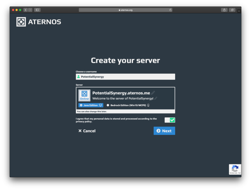 마인크래프트 Aternos 무료 호스팅 서비스로 서버 여는 법 : 네이버 블로그