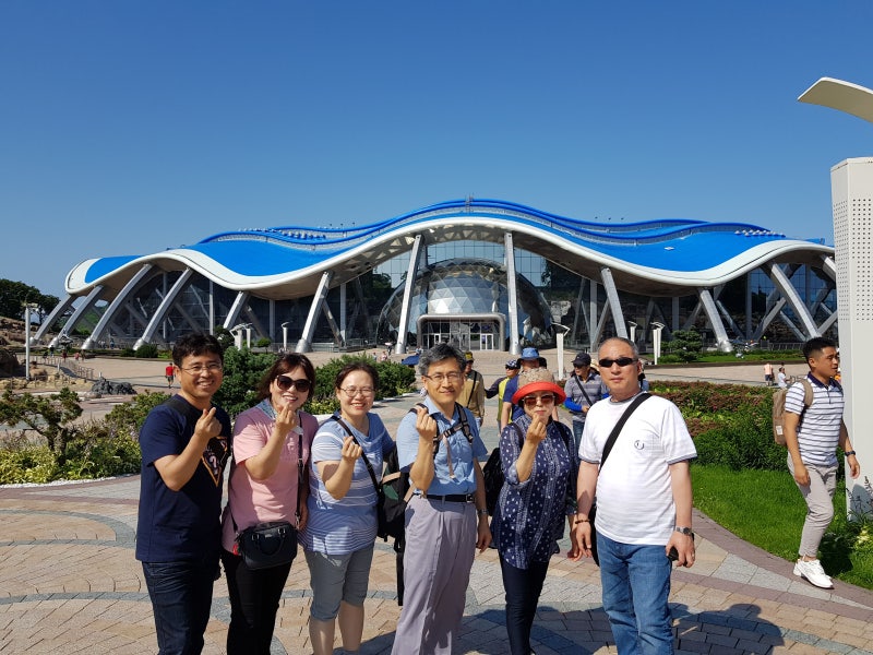 러시아 블라디보스토크 여행 셋째 날 3 2019723 프리모르스키 아쿠아리움 흰돌고래쇼 동영상 선택관광 바다