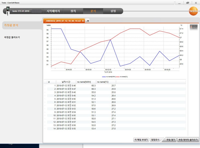 Testo 175H1 2채널 온습도 데이터로거 : 네이버 블로그