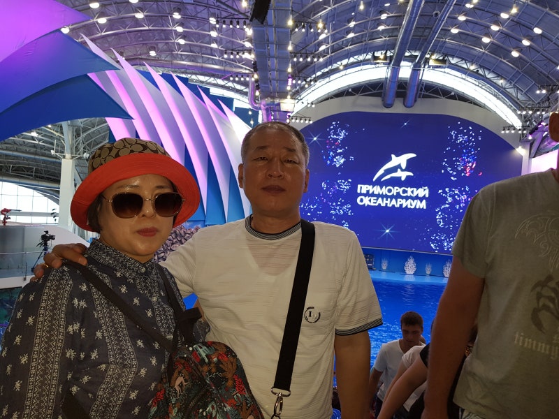 러시아 블라디보스토크 여행 셋째 날 3 2019723 프리모르스키 아쿠아리움 흰돌고래쇼 동영상 선택관광 바다