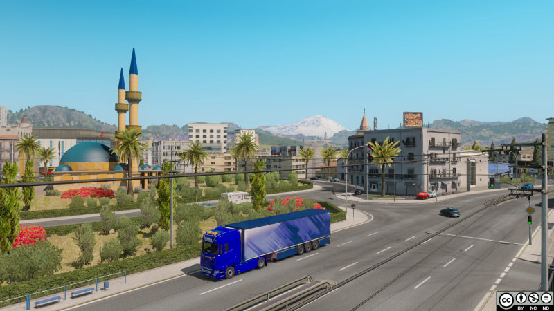 [유로트럭2 프로모드]ProMods 공식 애드온 모드, Middle-East Add-On Pack(중동 애드온 팩) 출시! × ...