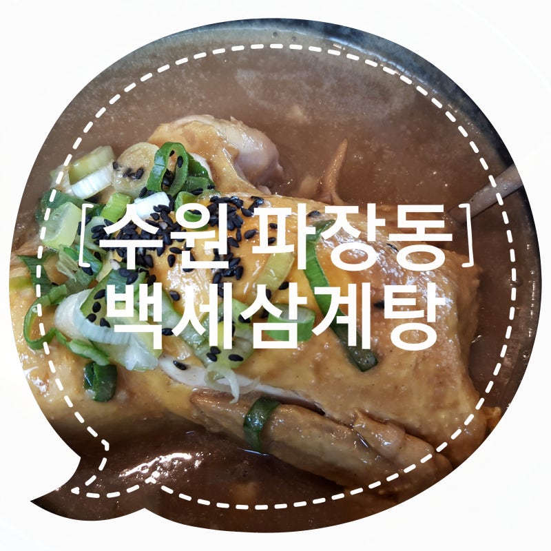 수원파장동 맛집 백세삼계탕 수원 삼계탕 맛집에서 한방삼계탕 네이버 블로그