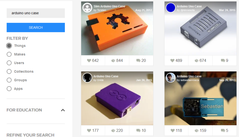 무료 3D모델링 파일 공유 사이트 : 싱기버스(Thingiverse) : 네이버 블로그