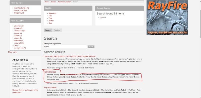3d max Relink bitmap스크립트 : 네이버 블로그