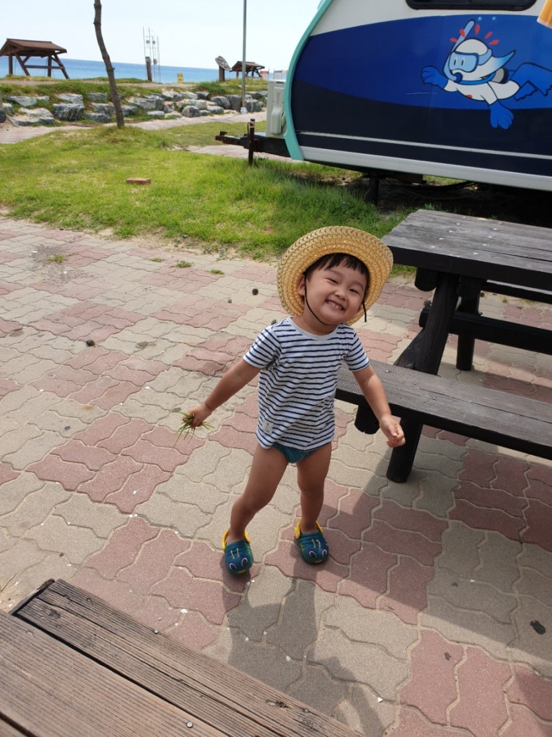 동해여름휴가 2 강원도여행 망상해수욕장 망상오토캠핑리조트 망상카라반 동해카라반 아이와여행 여름휴가 동해여행