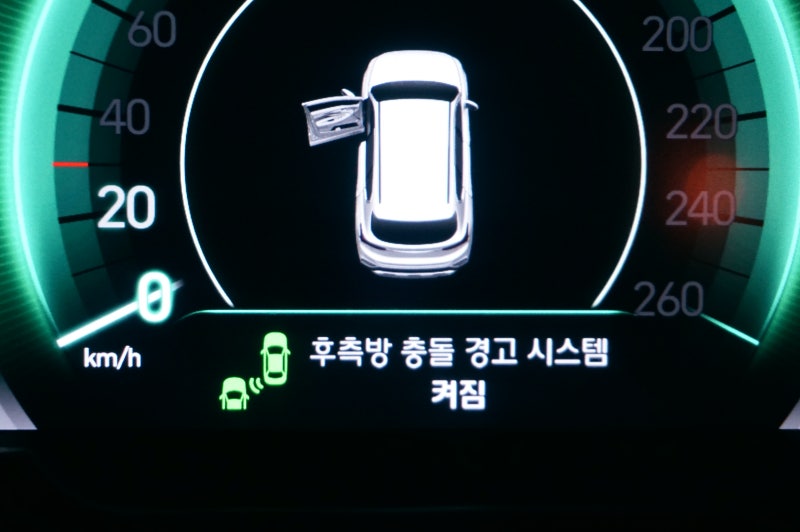 2019 싼타페 TM , BCW(후측방 경보 시스템) 옵션 업그레이드 시공 : 네이버 블로그