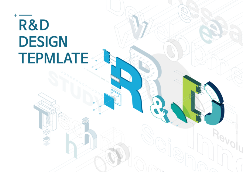 [무료 PPT 템플릿] R&D 테마 피피티 디자인 : 네이버 블로그
